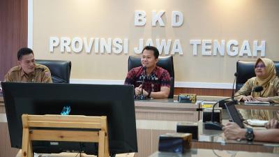 BKD Provinsi Jawa Tengah Terima Kunjungan Kerja Tiga Daerah untuk ...
